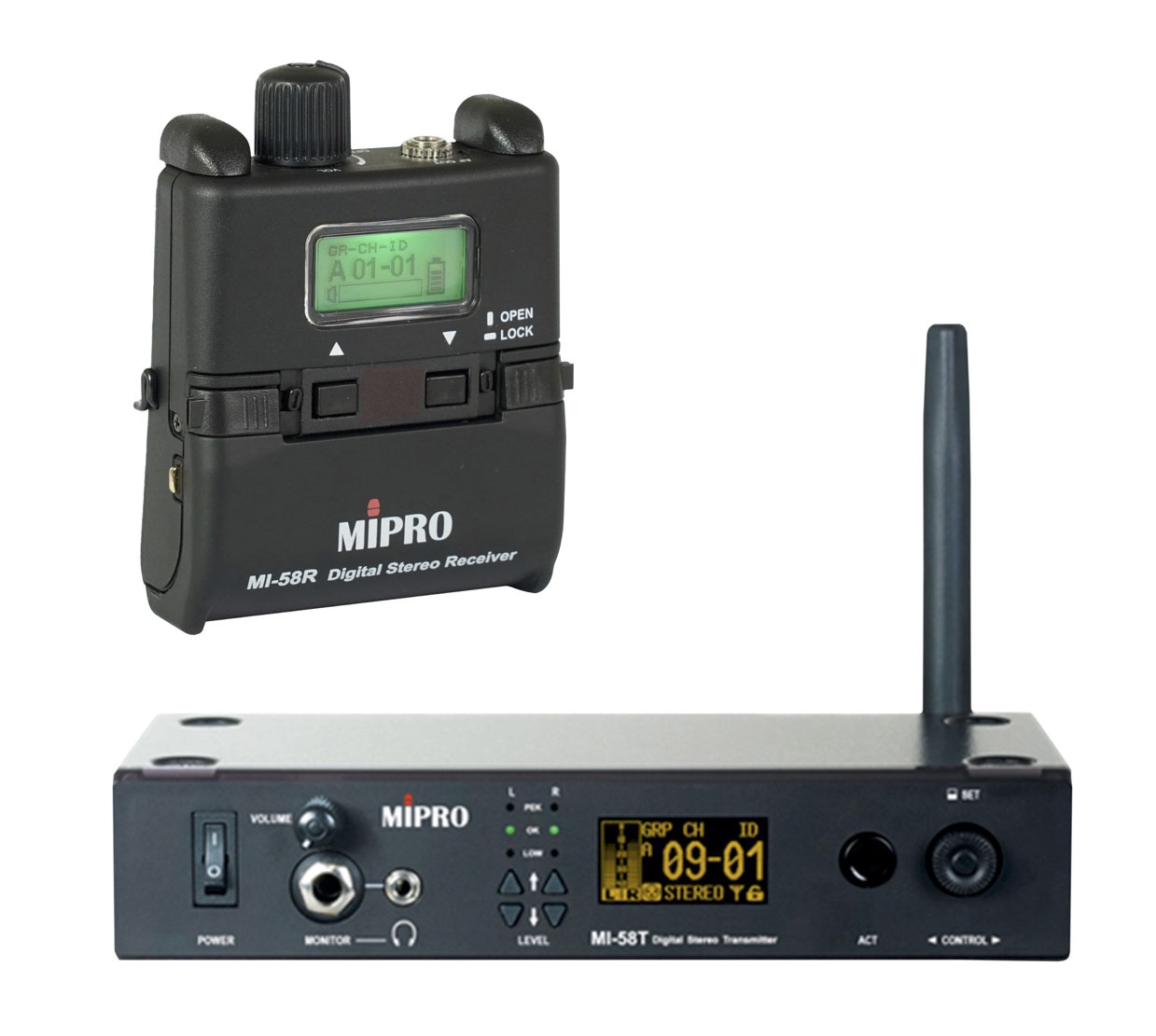 MI-58T / MI-58R - MIPRO MI-58T / MI-58R - Audiofanzine