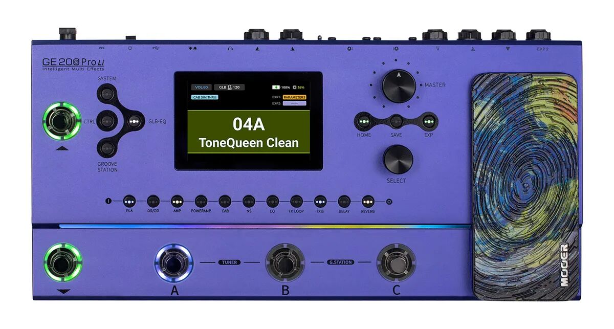 Buy Mooer GE200 Pro Li at the best price - Audiofanzine