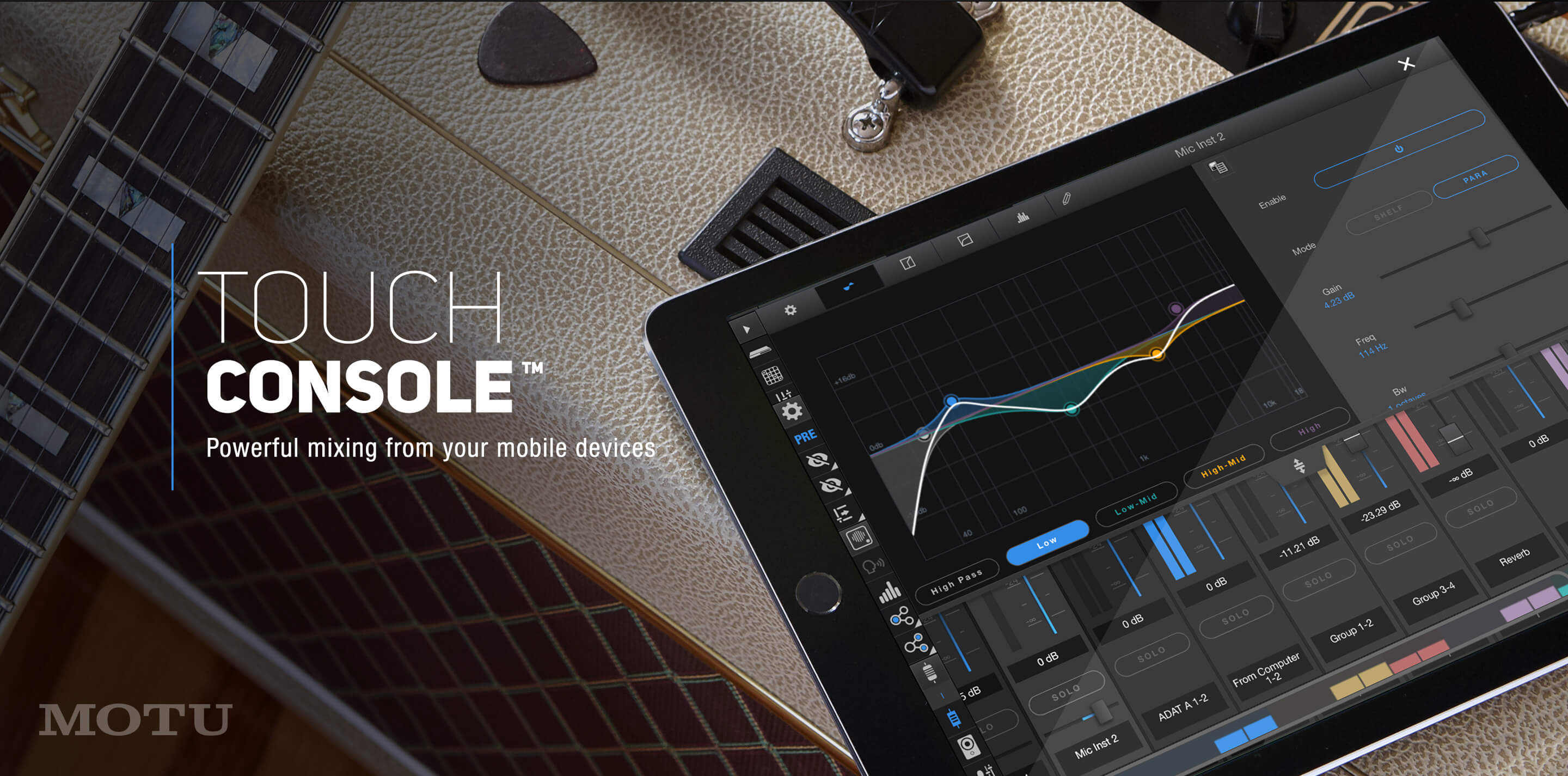 TOUCH Console - MOTU TOUCH Console - Audiofanzine