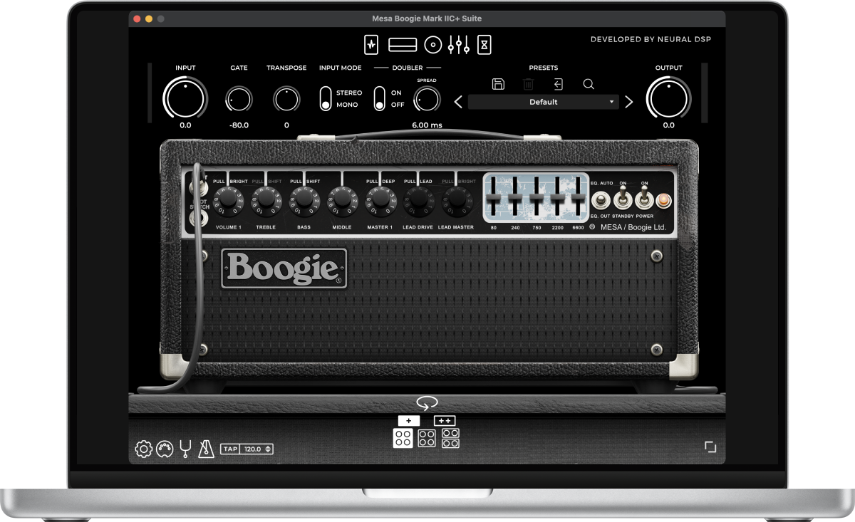 Mesa Boogie Mark IIC+ Suite Neural DSP - Audiofanzine