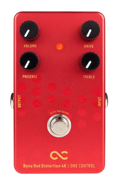 Dyna Red Distortion 4K - One Control Dyna Red Distortion 4K - Audiofanzine