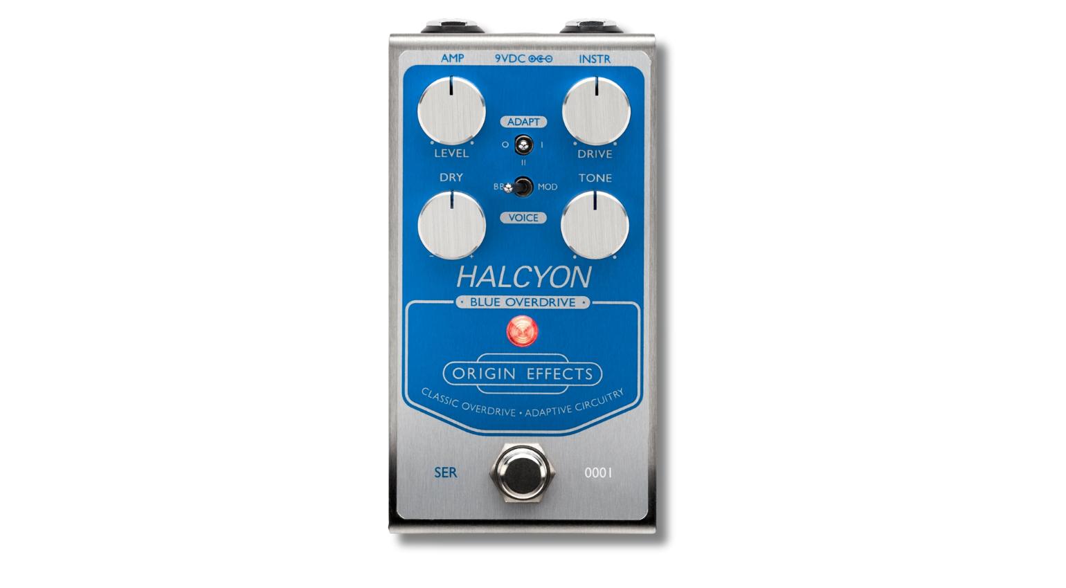 Halcyon Blue Overdrive - Origin Effects Halcyon Blue Overdrive ...