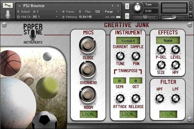 Bounce - Paper Stone Instruments Bounce - Audiofanzine