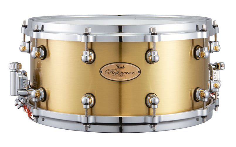 Reference One Brass Snare 14" x 6.5" Pearl - Audiofanzine