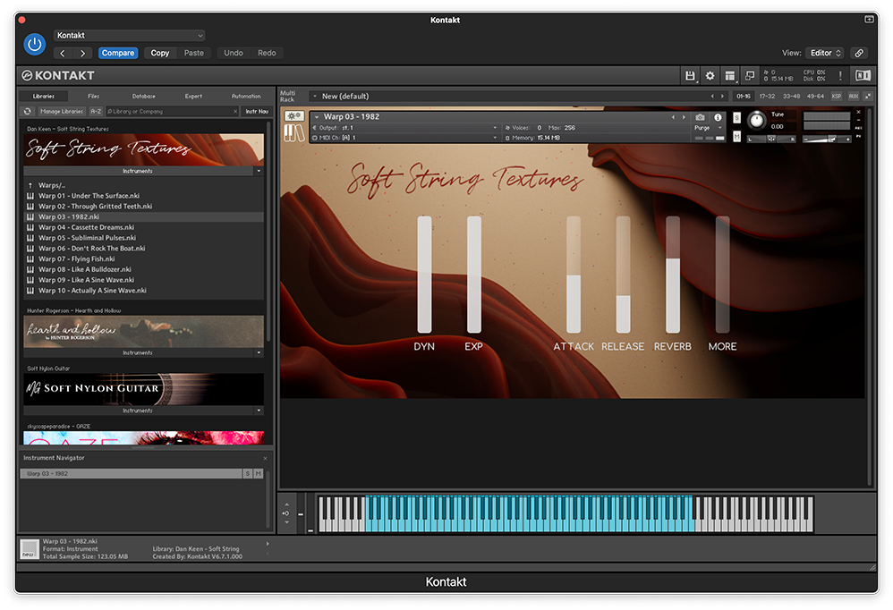 Soft String Textures - Pianobook Soft String Textures - Audiofanzine