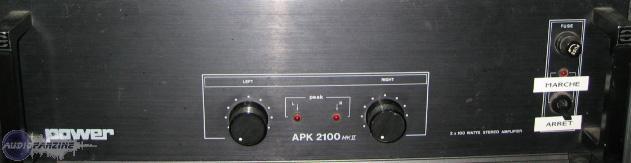 APK 2100 - Power APK 2100 - Audiofanzine