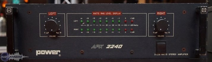 APK 2240 - Power APK 2240 - Audiofanzine