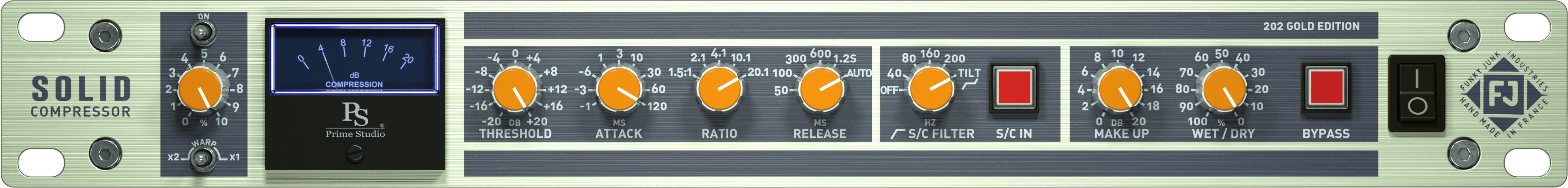 Prime Studio émule le Solid Compressor 202 de Funky Junk - Audiofanzine