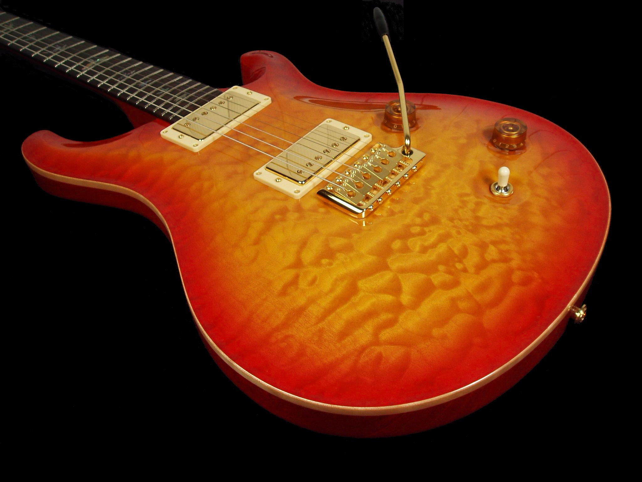 Custom 22 Birds Artist Package - Cherry Burst PRS - Audiofanzine
