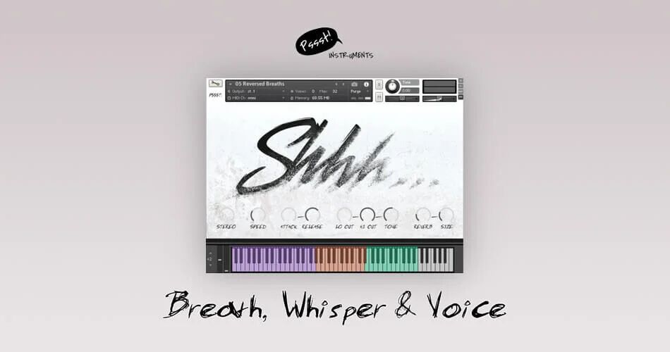 Shhh… Breath, Whisper & Voice Pssst! Instruments - Audiofanzine