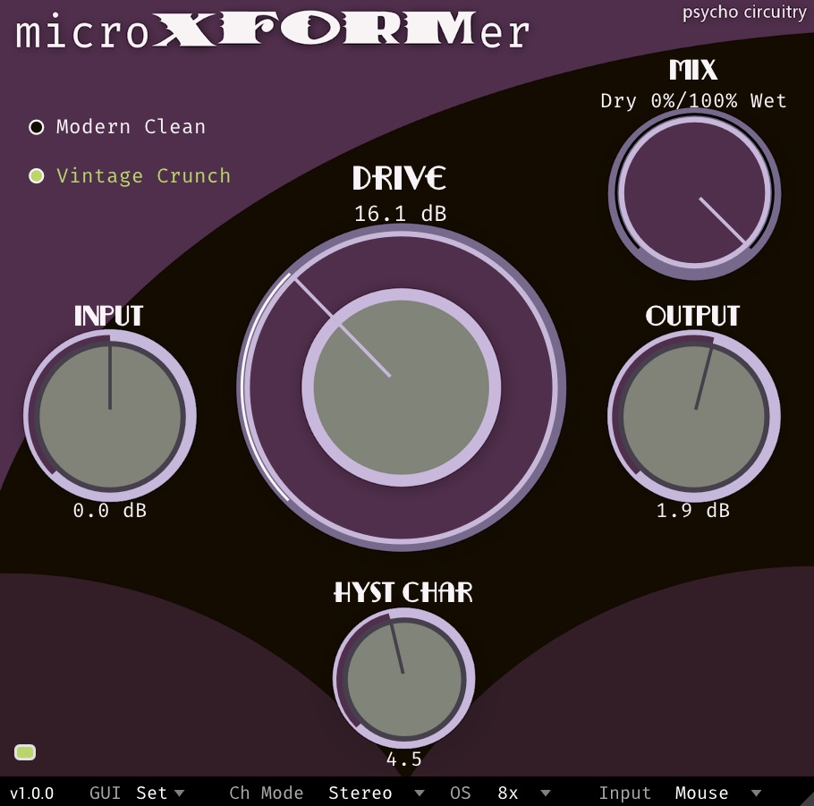 MicroXFORMer Free - Psycho Circuitry MicroXFORMer Free - Audiofanzine