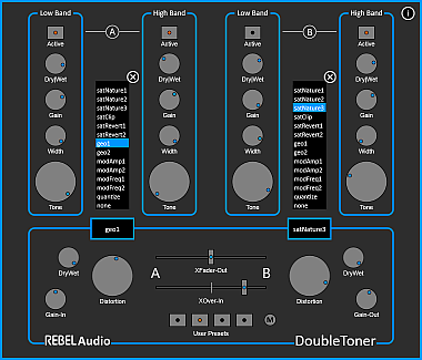 Rebel Audio DoubleTone et OverToner, plug-ins de distorsion gratuits ...