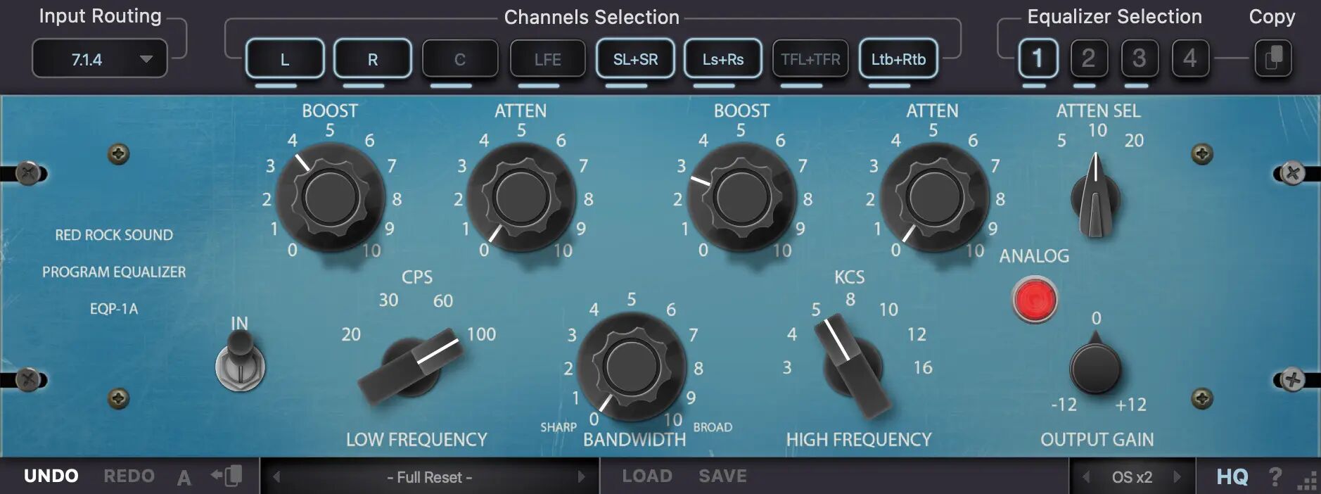 EQP-1A - Red Rock Sound EQP-1A - Audiofanzine