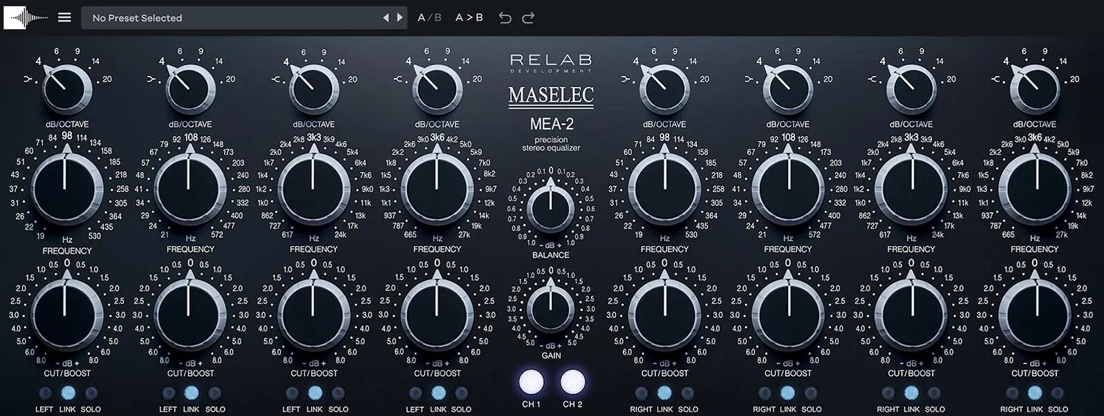 Maselec MEA-2 - Relab Development Maselec MEA-2 - Audiofanzine