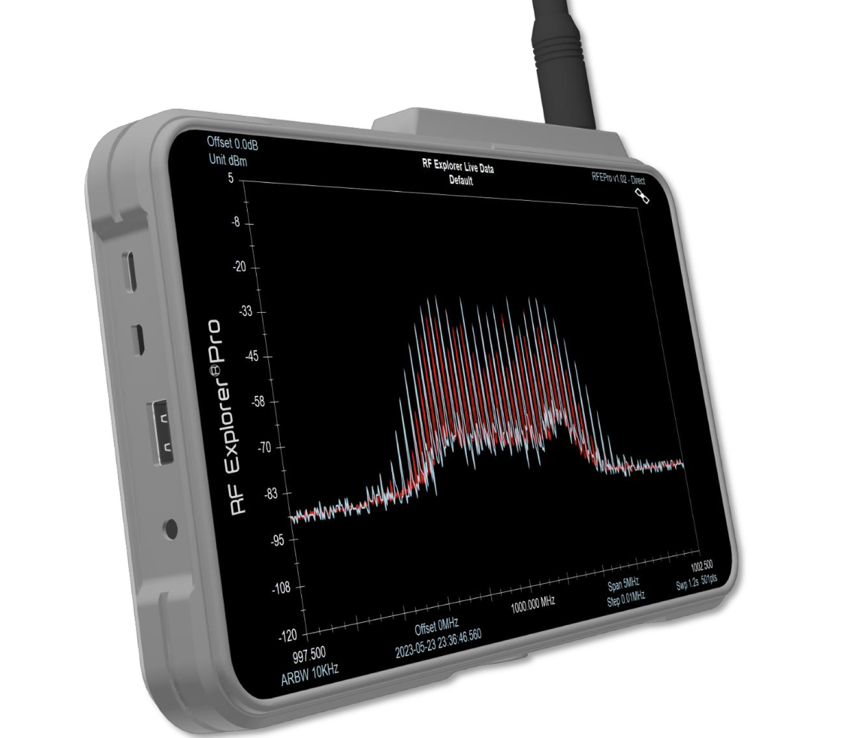 RF Explorer PRO - RF Venue RF Explorer PRO - Audiofanzine