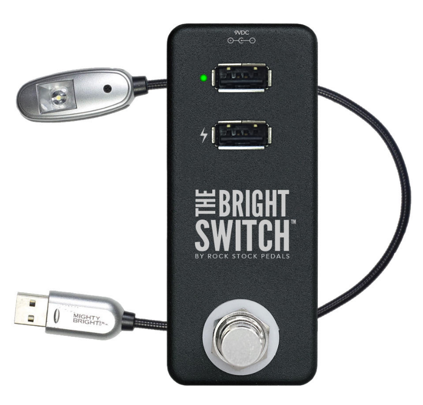 Illuminer votre pedalboard avec The Bright Switch - Audiofanzine