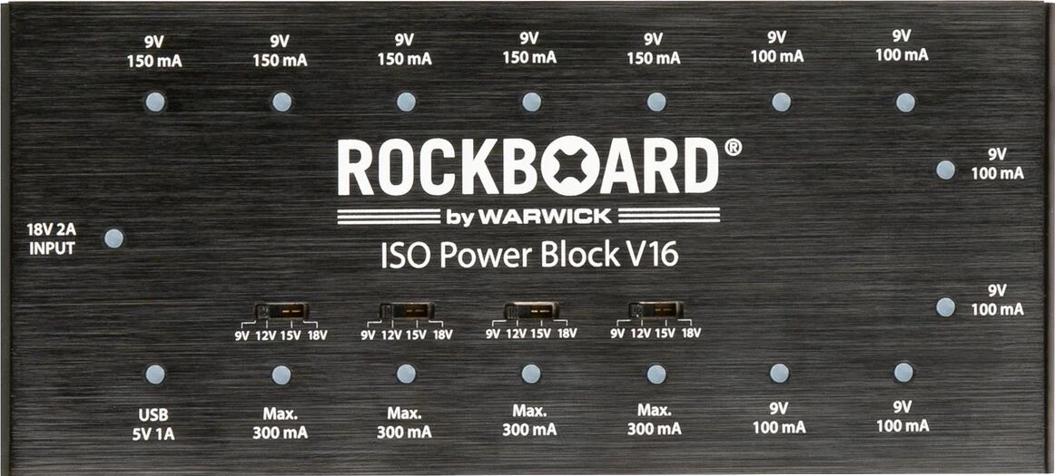 Iso Power Block V16 - Rockboard Iso Power Block V16 - Audiofanzine