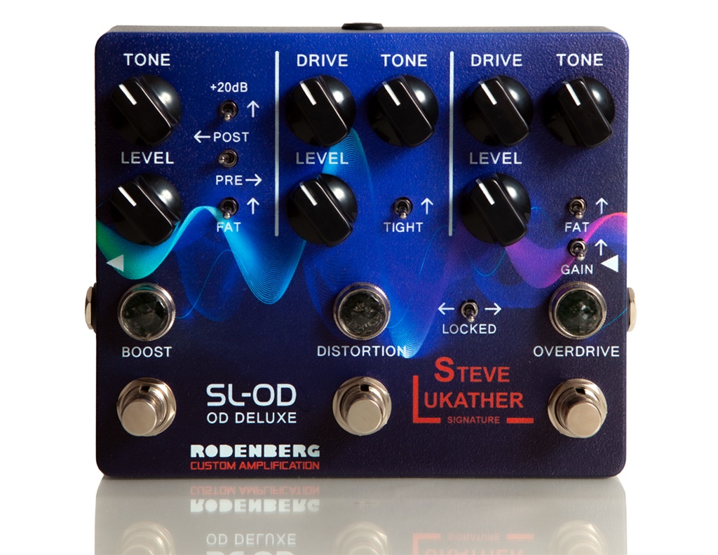 News Rodenberg SL-OD DELUXE Steve Lukather Signature Overdrive Pedal ...