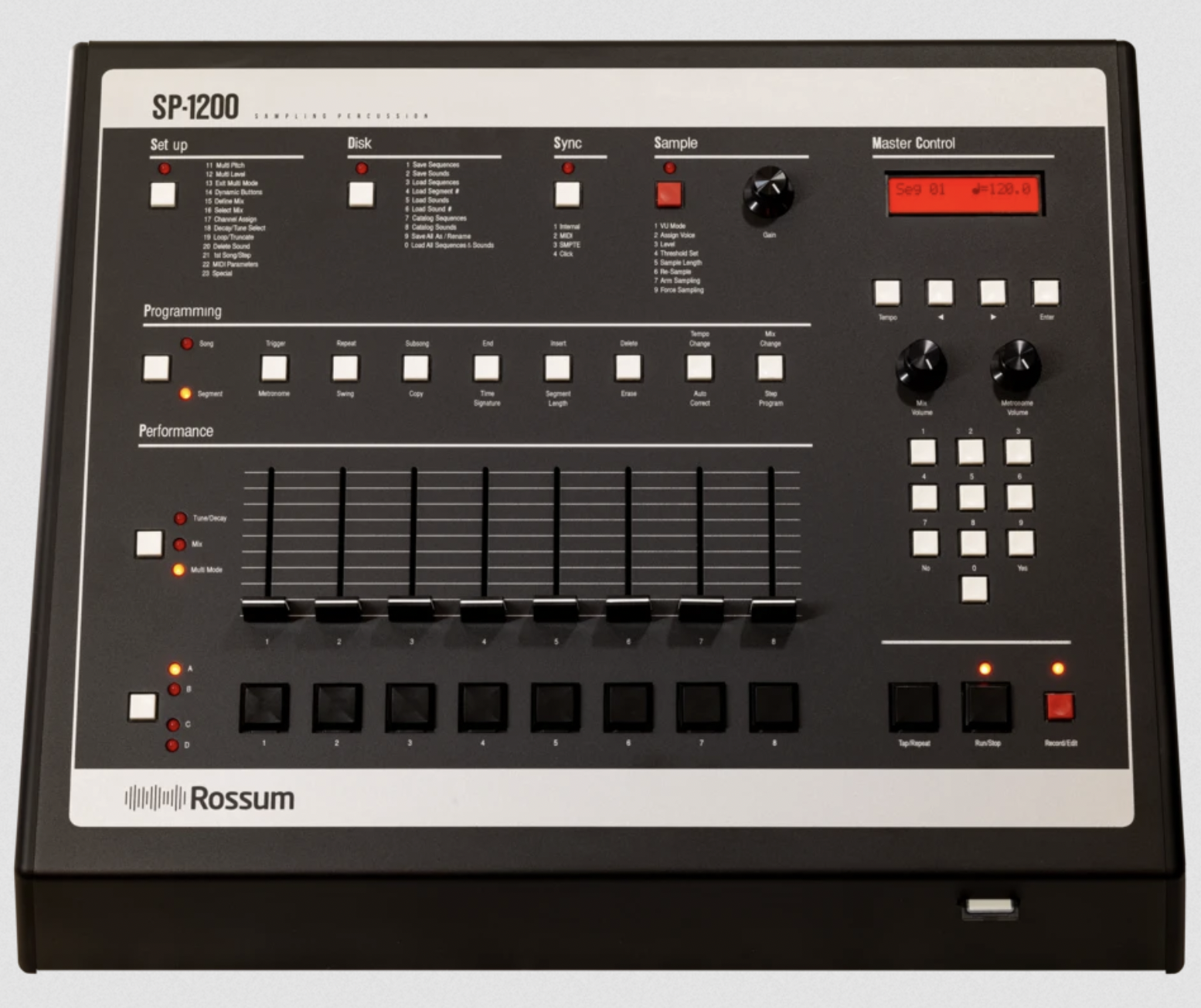 SP-1200 Reissue - Rossum Electro-Music SP-1200 Reissue - Audiofanzine