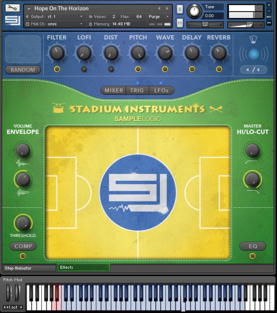 Stadium Instruments - Sample Logic Stadium Instruments - Audiofanzine