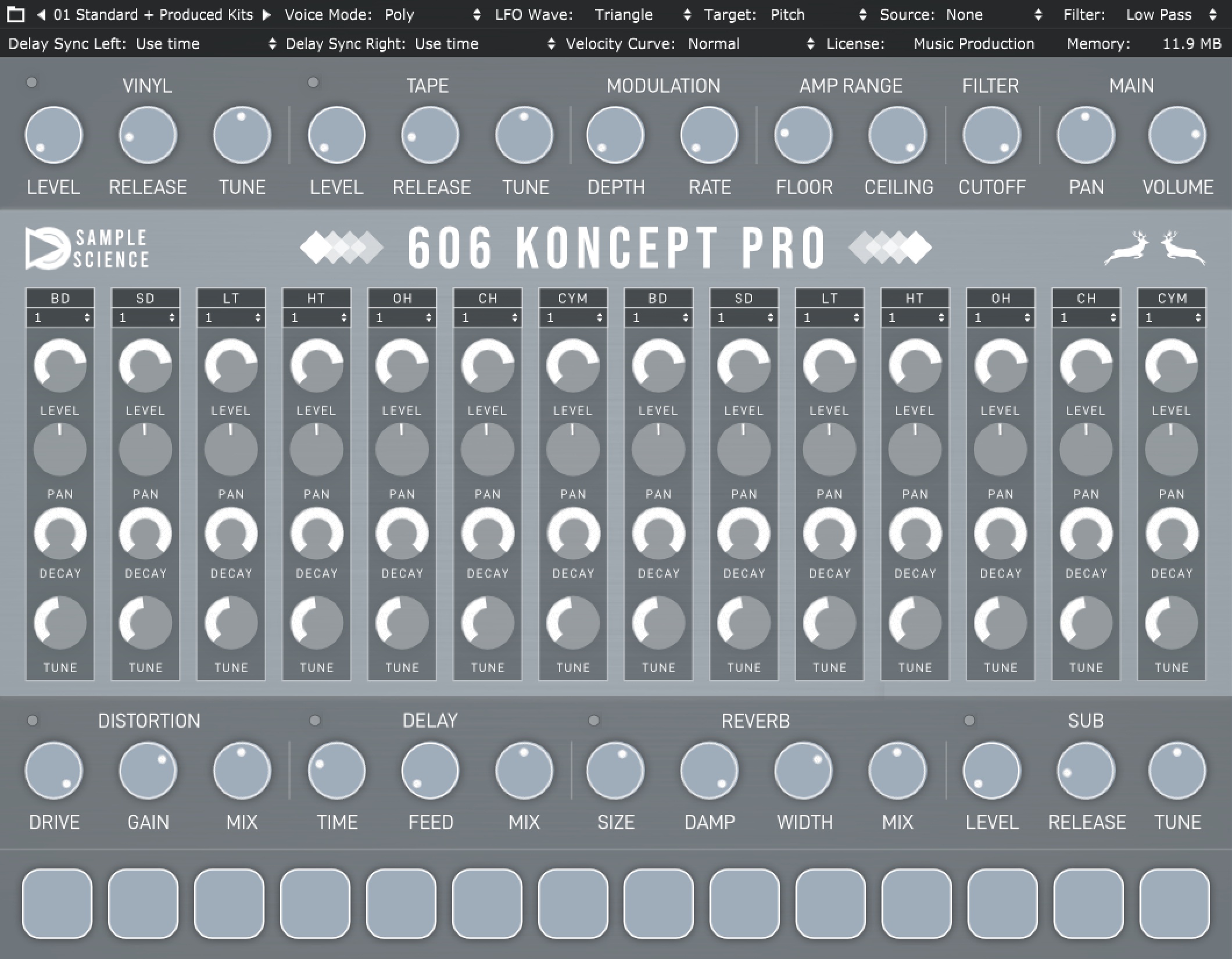 606 Koncept Pro - SampleScience 606 Koncept Pro - Audiofanzine