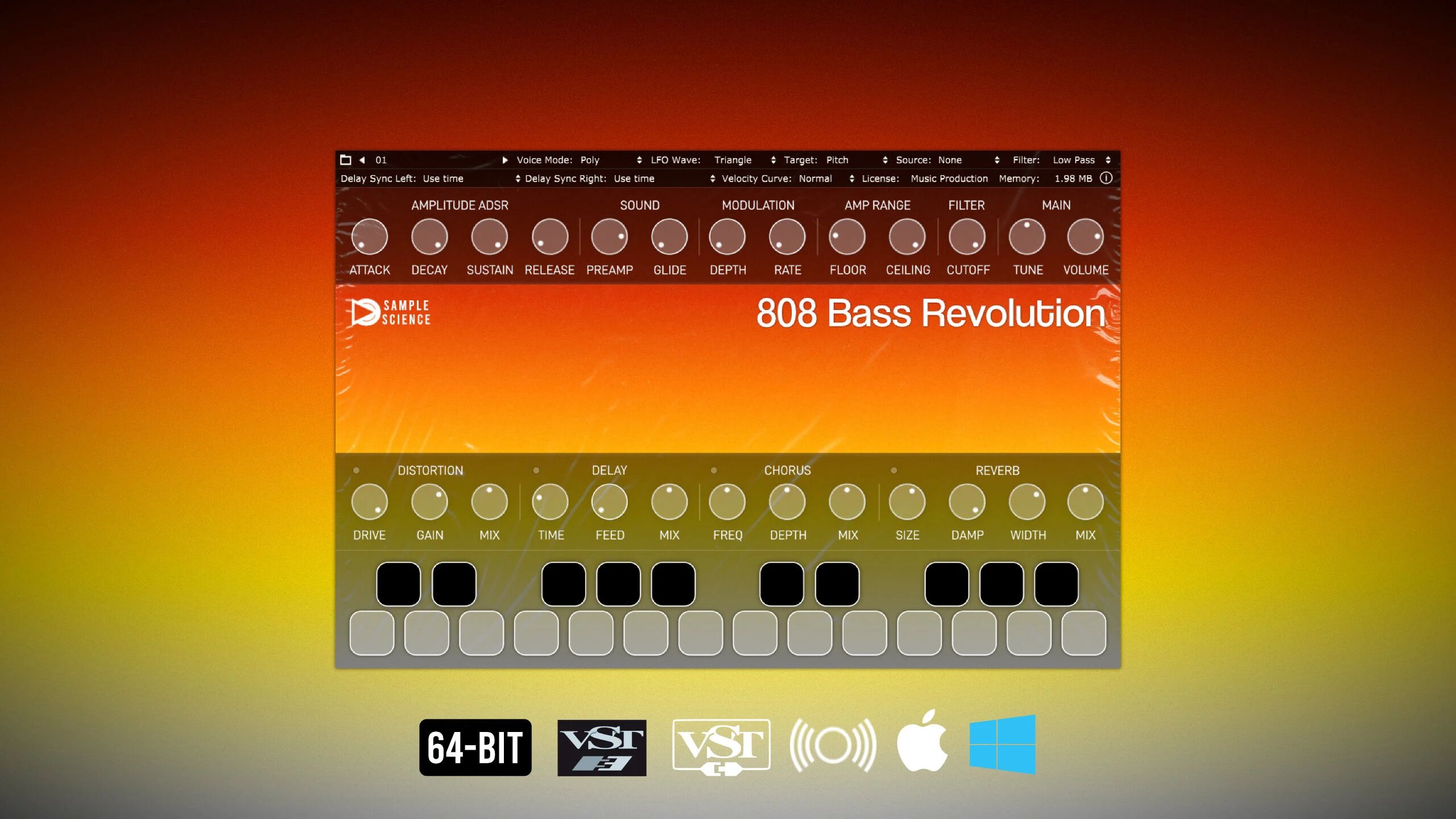 808 Bass Revolution - SampleScience 808 Bass Revolution - Audiofanzine