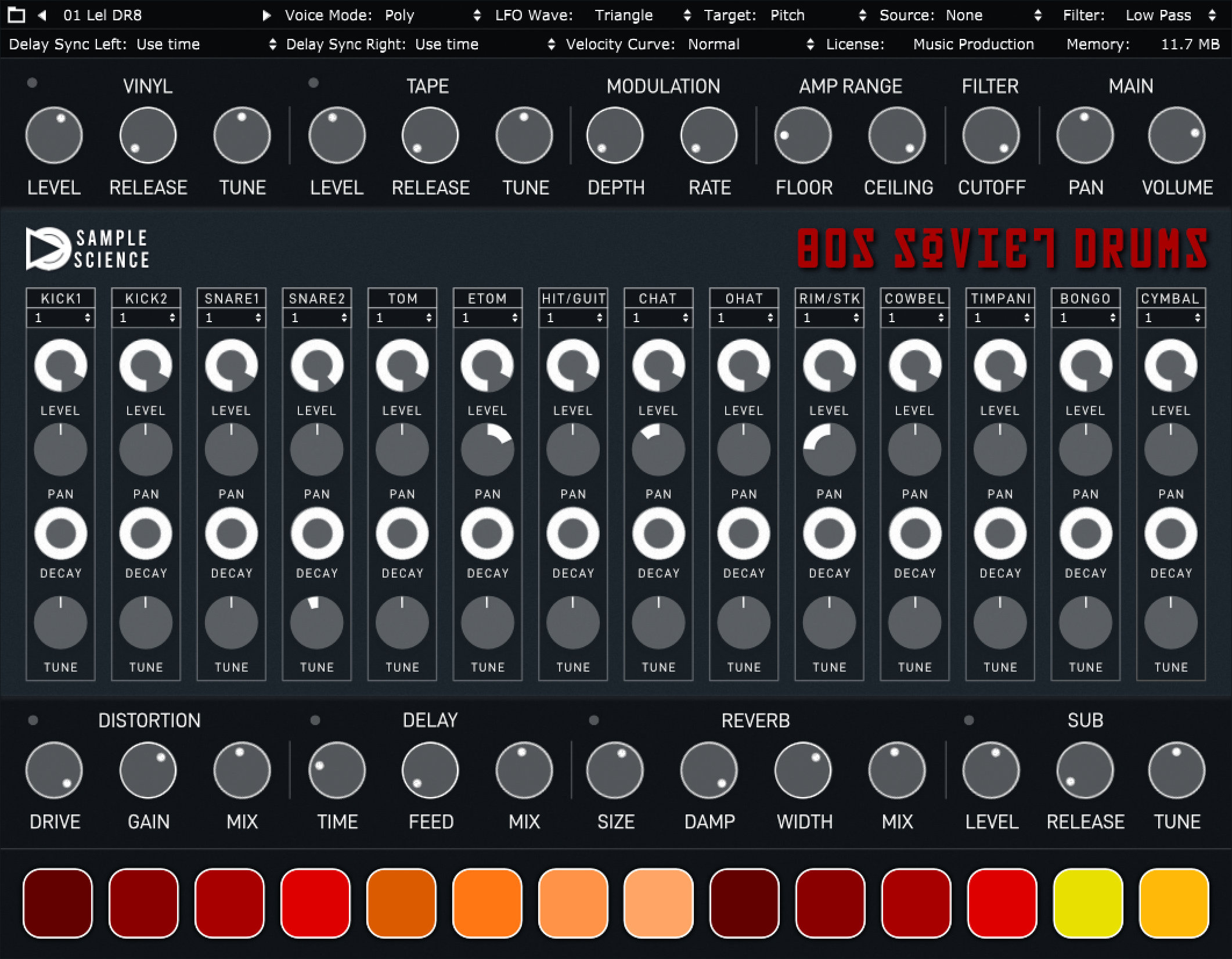 80s Soviet Drums - SampleScience 80s Soviet Drums - Audiofanzine