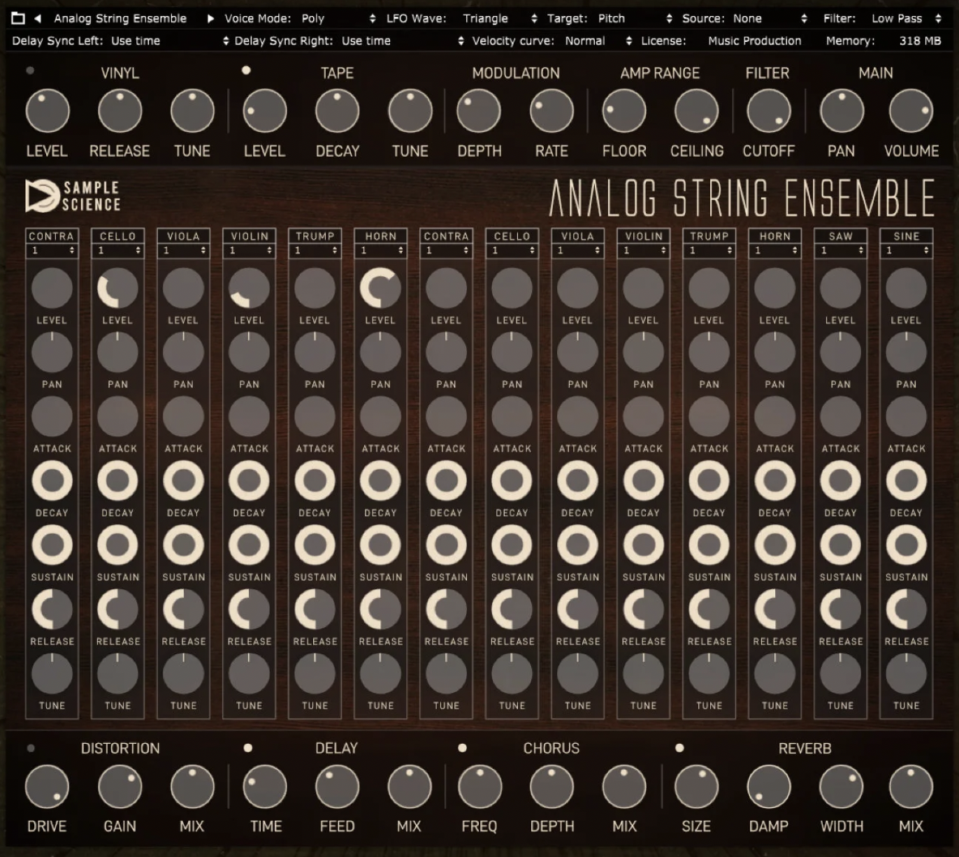 Analog String Ensemble - SampleScience Analog String Ensemble - Audiofanzine