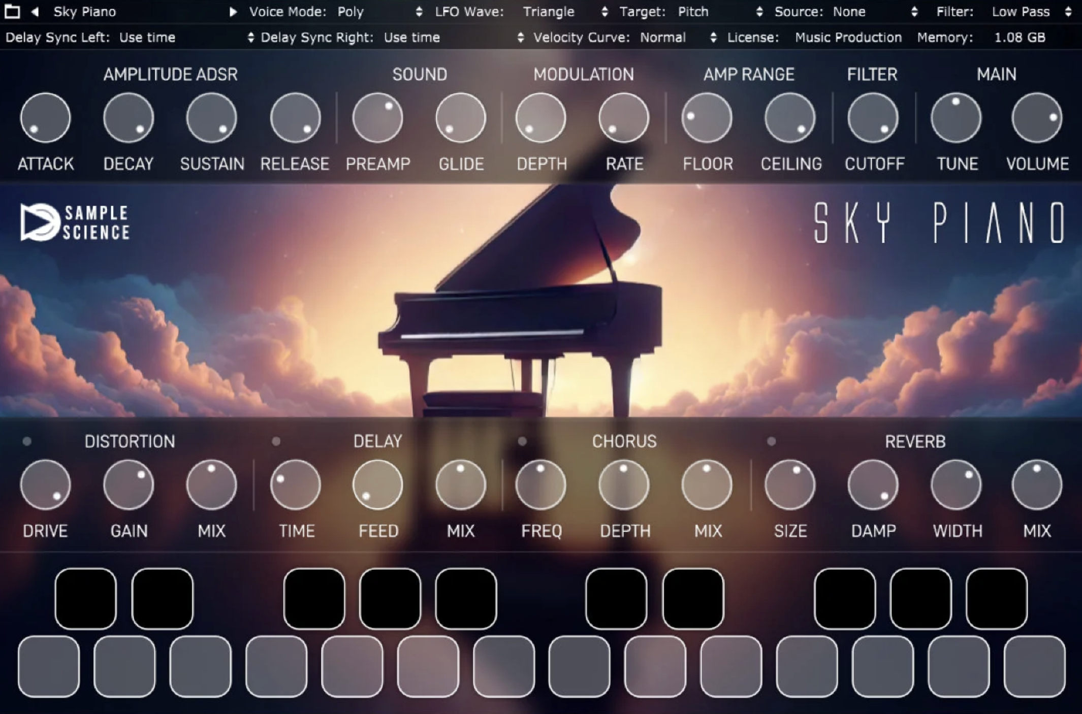 Sky Piano - SampleScience Sky Piano - Audiofanzine