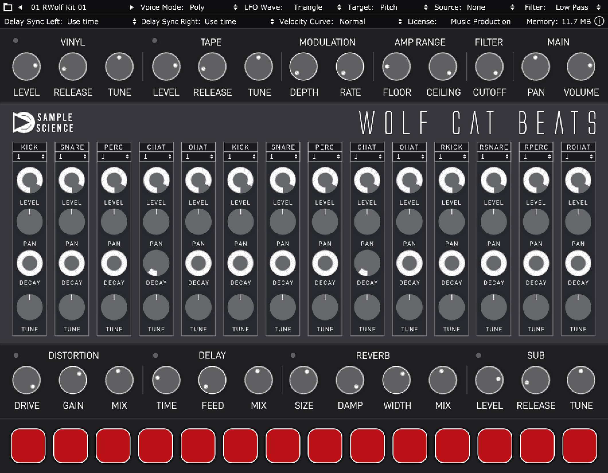 Wolf Cat Beats - SampleScience Wolf Cat Beats - Audiofanzine