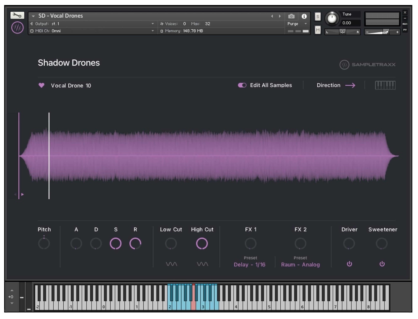 Shadow Drones - SampleTraxx Shadow Drones - Audiofanzine