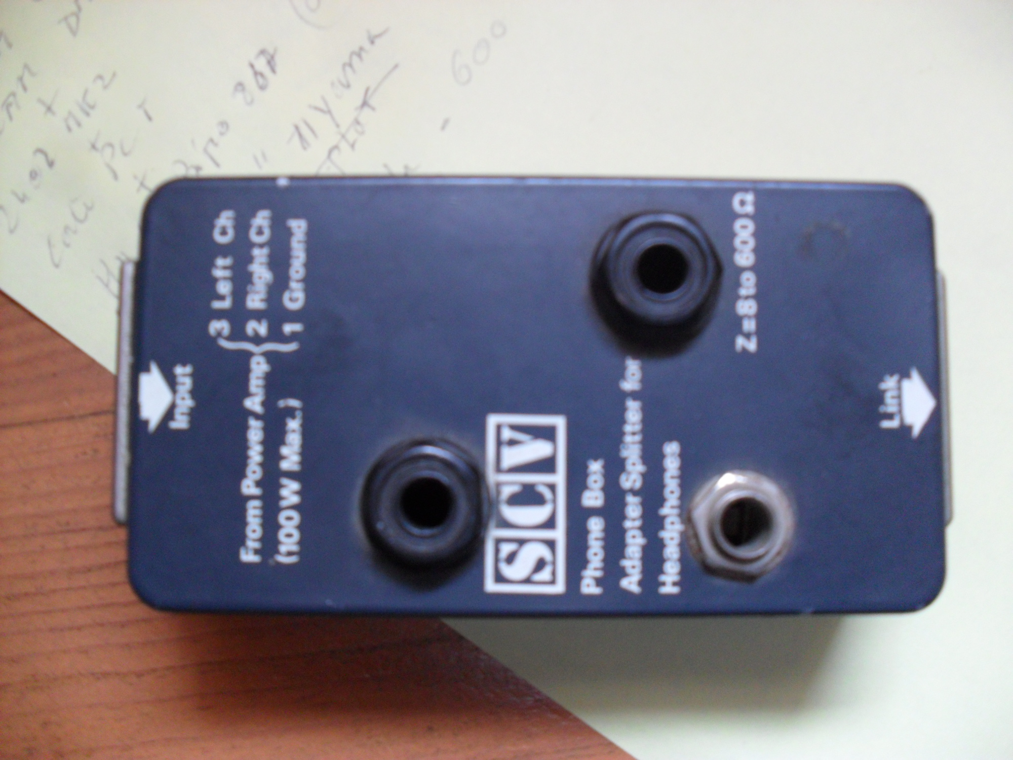 phone box - SCV Electronics phone box - Audiofanzine