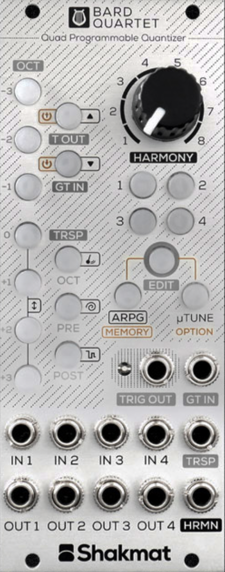 Bard Quartet - Shakmat Modular Bard Quartet - Audiofanzine