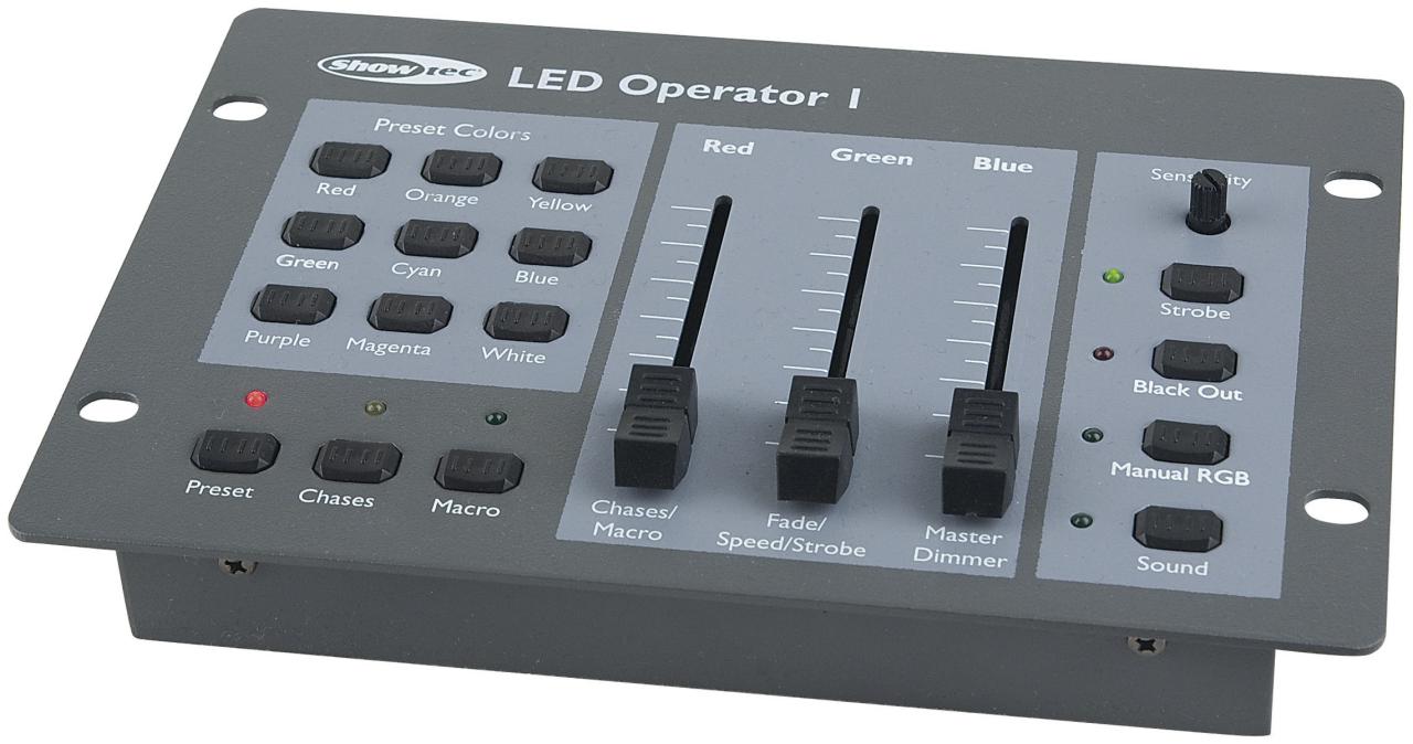 LED OPERATOR 1 - Showtec LED OPERATOR 1 - Audiofanzine