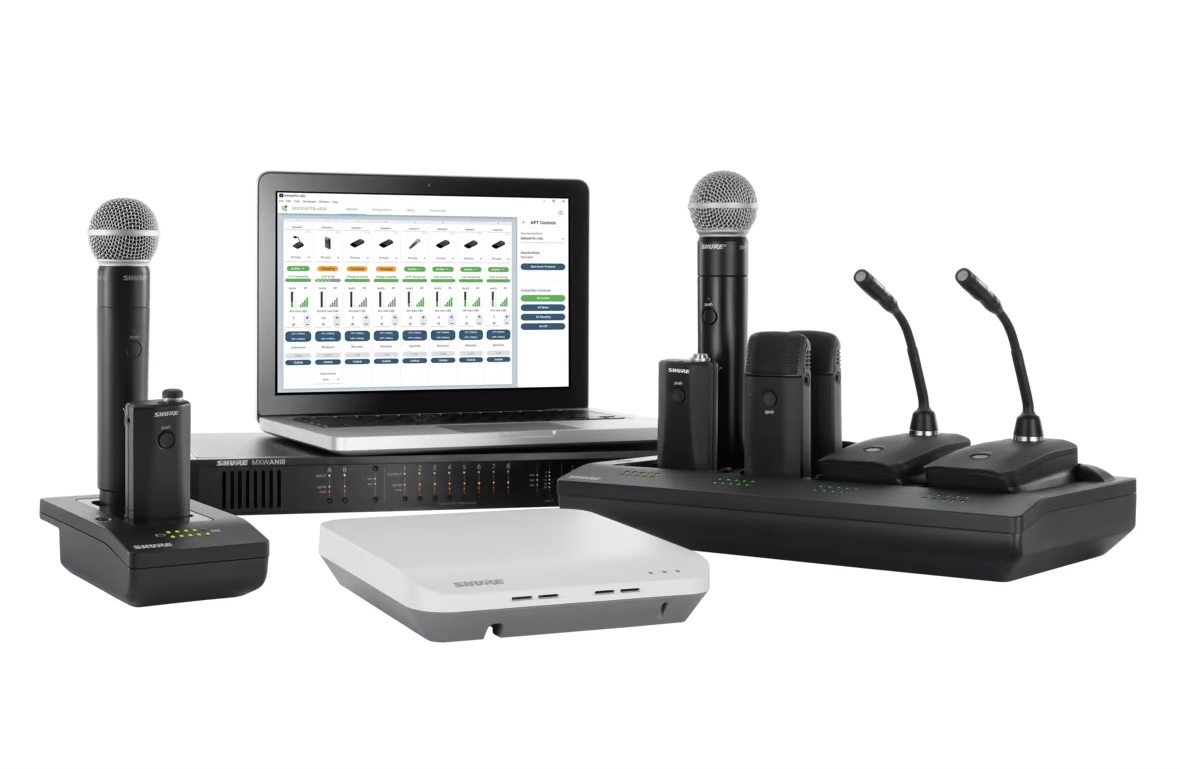 Documents, presets, manuals Shure MICROFLEX WIRELESS - Audiofanzine