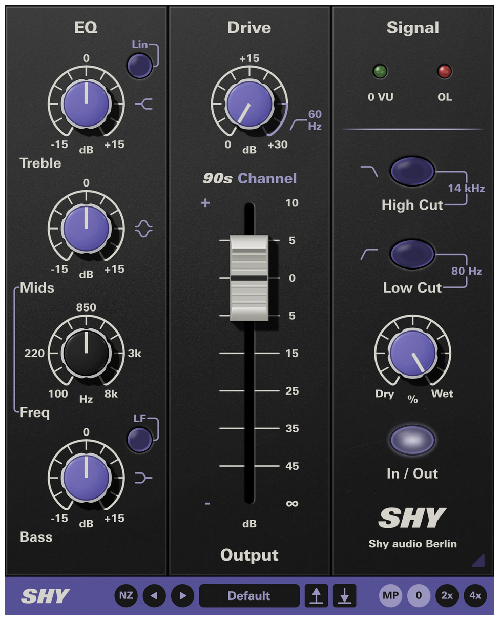 Shy 90s Channel - Shy Audio Shy 90s Channel - Audiofanzine