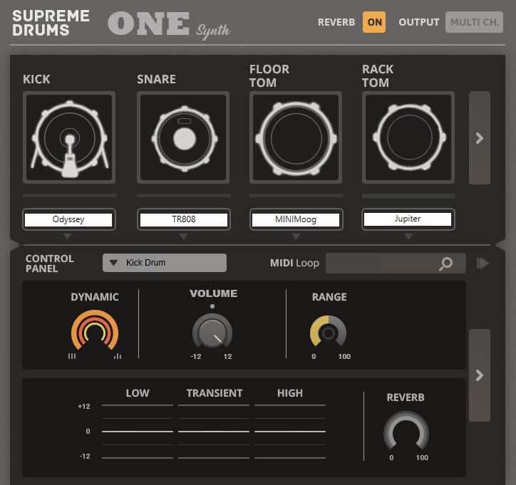 Supreme Drums One Synth - Sound Magic Supreme Drums One Synth - Audiofanzine