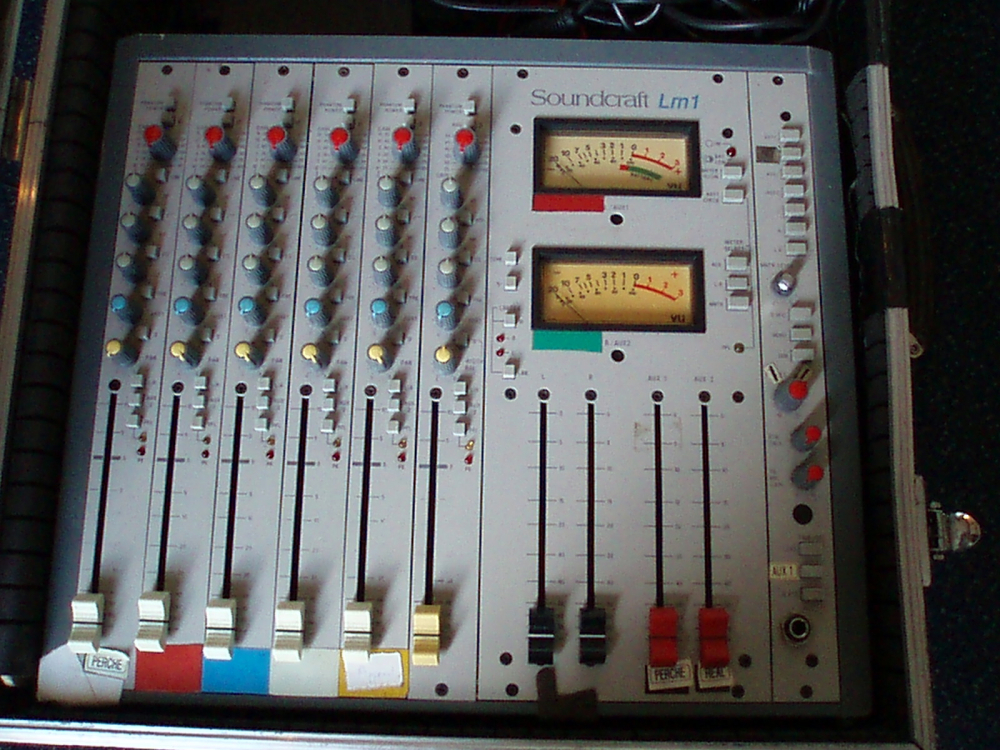 Photos et images Soundcraft Lm1 - Audiofanzine