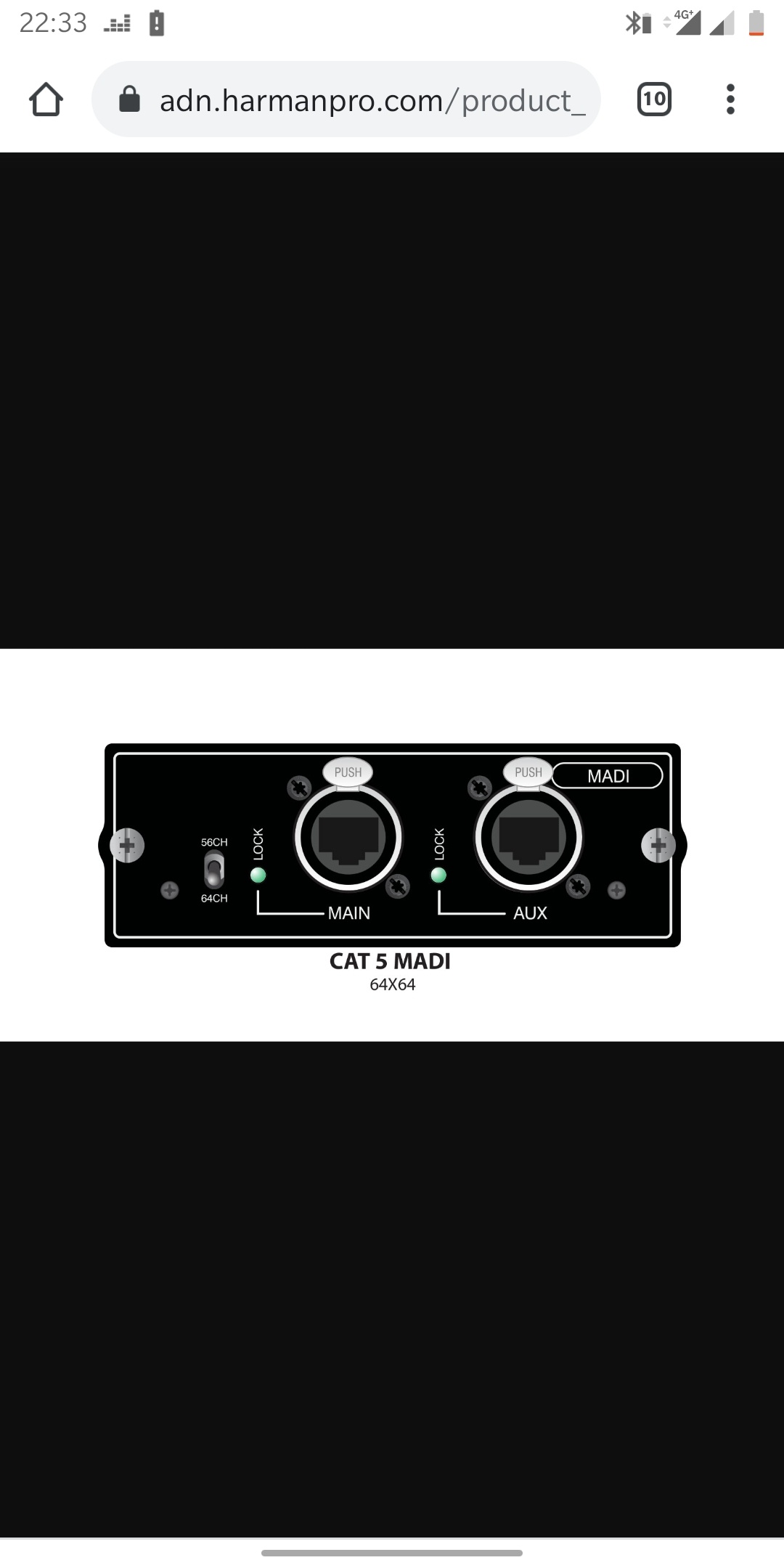 Si Series Madi Card Cat5 - Soundcraft Si Series Madi Card Cat5 ...