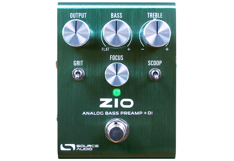 Zio Analog Bass Preamp + DI Source Audio - Audiofanzine