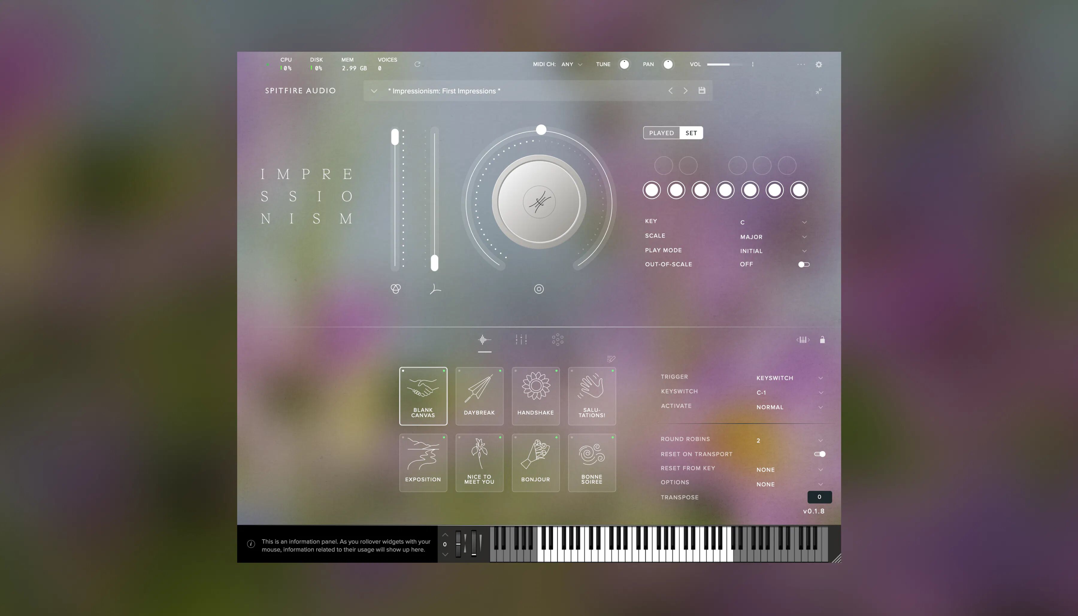 Impressionism - Spitfire Audio Impressionism - Audiofanzine