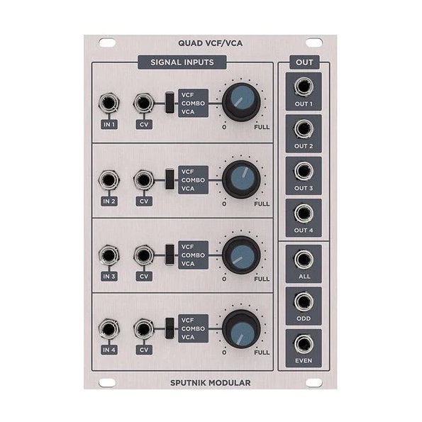 Sputnik Modular Quad VCF/VCA (Ile-de-France) - Audiofanzine