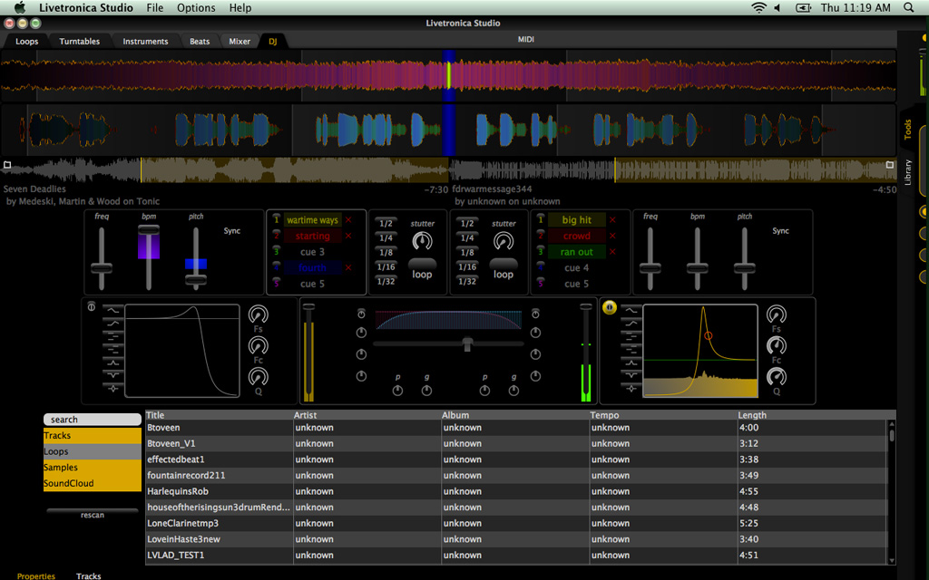Livetronica Studio - Stagecraft Software Livetronica Studio - Audiofanzine