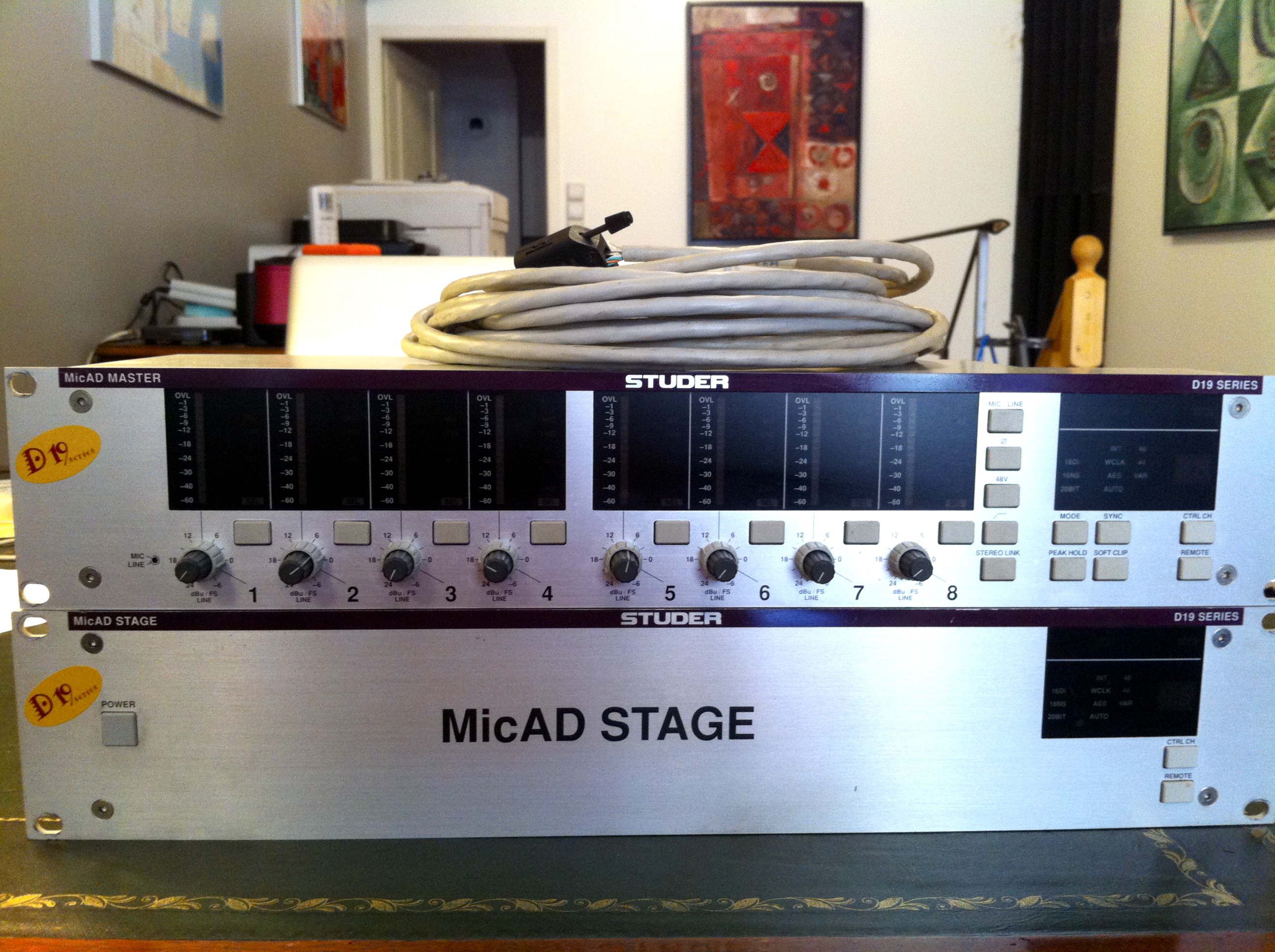 Pictures and images Studer D19 MicAD STAGE - Audiofanzine