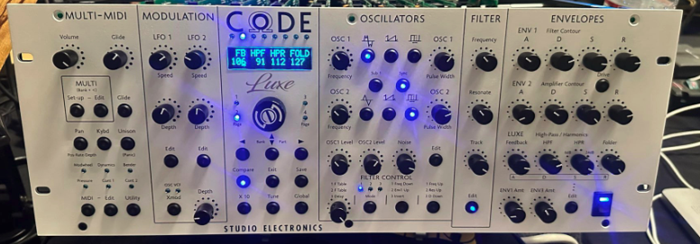 Code Luxe - Studio Electronics Code Luxe - Audiofanzine