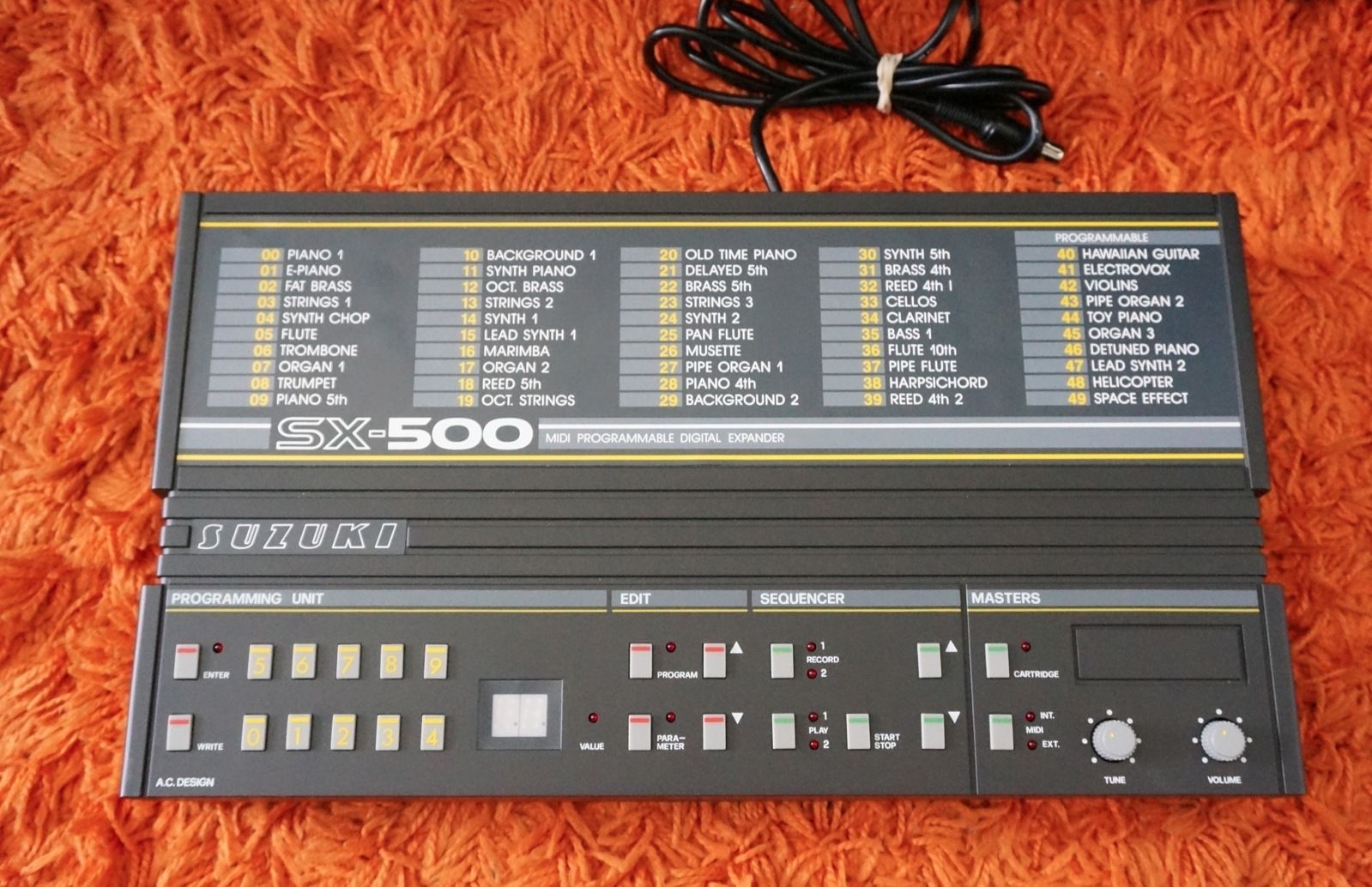 SX-500 - Suzuki SX-500 - Audiofanzine