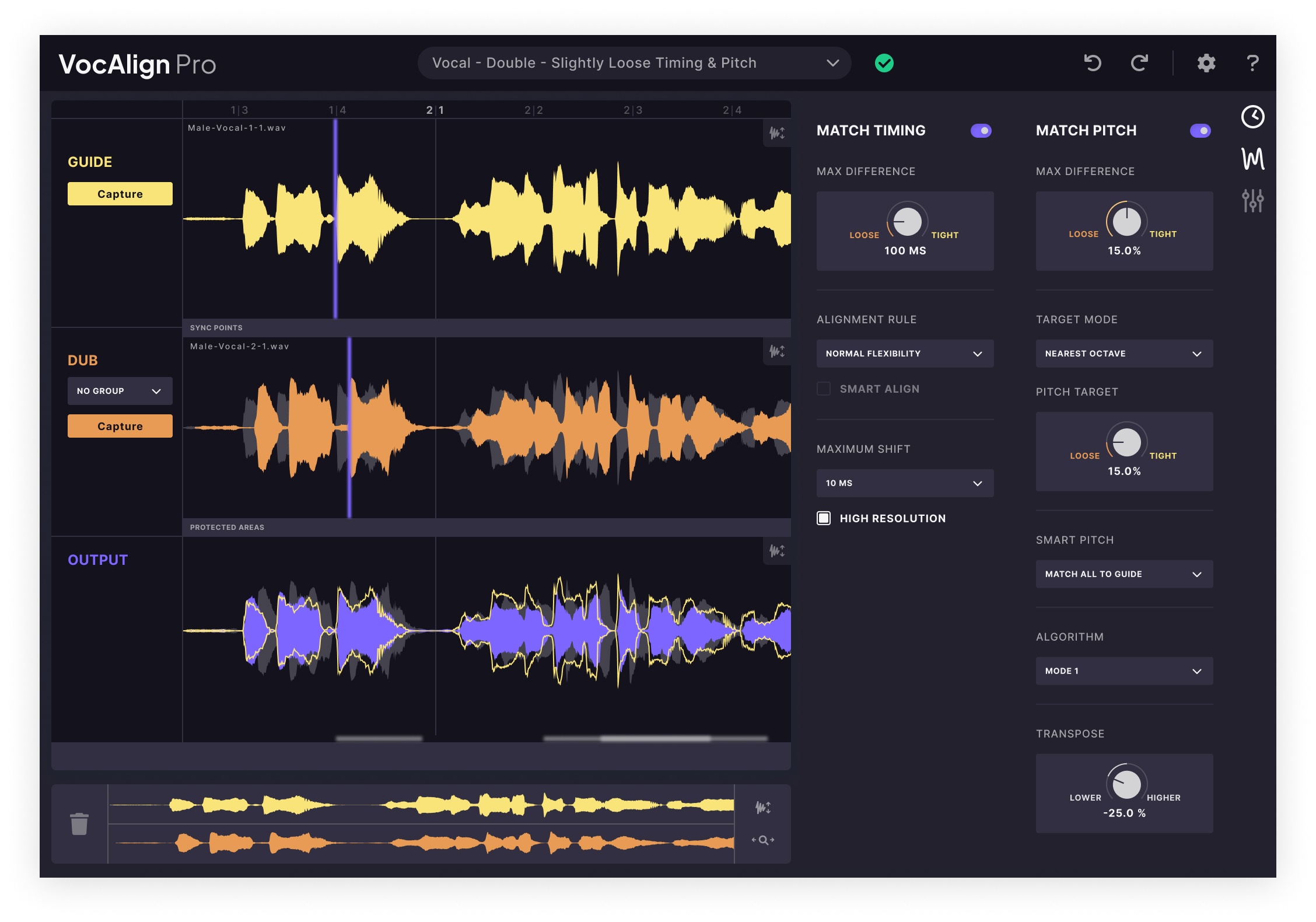 VocAlign Pro 6 - Synchro Arts VocAlign Pro 6 - Audiofanzine