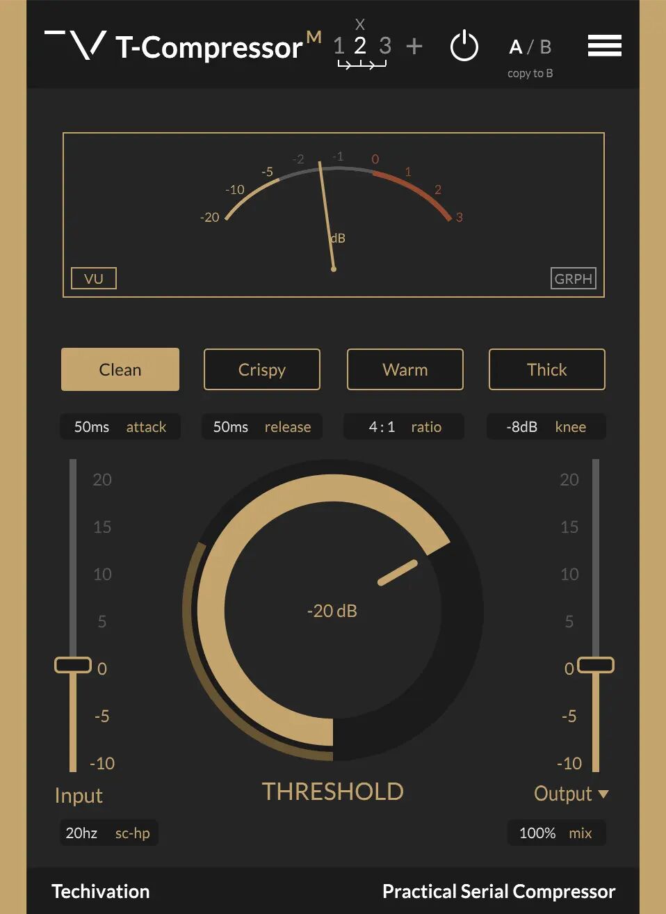 T-Compressor M - Techivation T-Compressor M - Audiofanzine