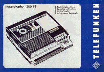 MAGNETOPHON 300 WestGermany Telefunken / Siemens - Audiofanzine