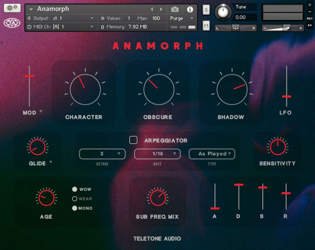 Anamorph - Teletone Audio Anamorph - Audiofanzine